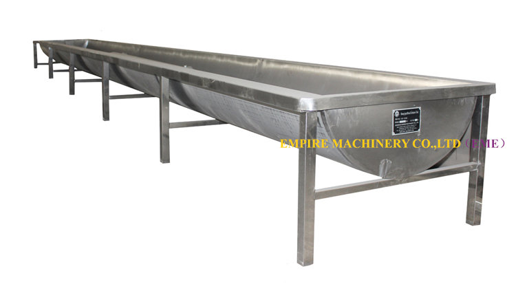 Cattle blood collection chute for slaughterhouse-Stunning/killing ...